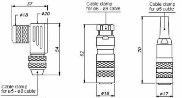 Gefran-MK4A, Accessory: Cable connectors (B-C out) | Thermon Africa