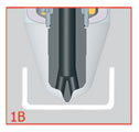 Thermoplay DN Nozzle Tip 1B/C: Extended Pinpoint Gate | Thermon Africa