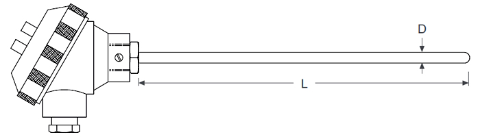 Thermon UST: Thermocouple type K, Pt100 Sensor, Connection Head ...
